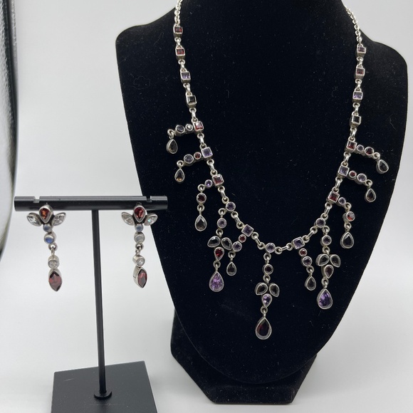 Nicky Butler | Jewelry | Vintage Nicky Butler Sterling Silver Multigem ...